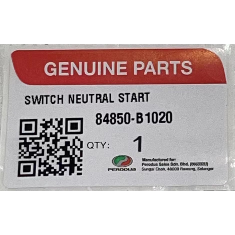 PERODUA MYVI, ALZA, KELISA, KENARI, VIVA 8PIN GEAR BOX INHIBITOR SWITCH ...