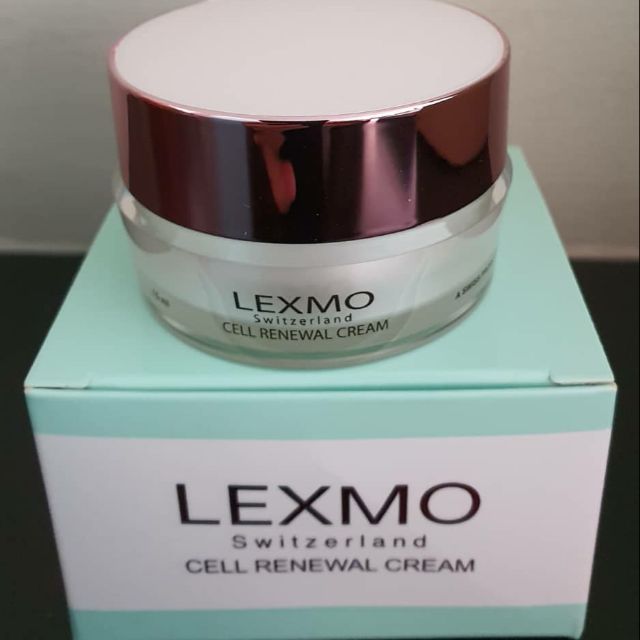 Strong Lexmo Switzerland Skincare Cell Renewal Cream, 15ml, Vit A, C ...
