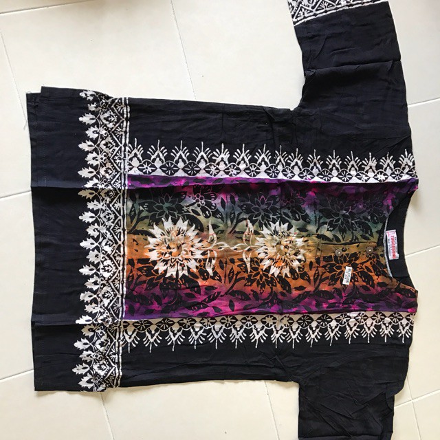 Blouse Batik Solo "Tugu Agung" | Shopee Malaysia