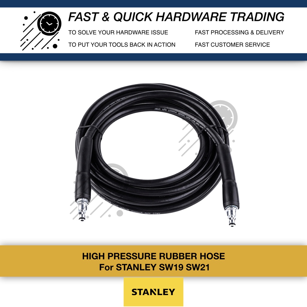 10M 15M 30M WATERJET HOSE STANLEY SW19 SW21 HIGH PRESSURE SW 21-XD WASHER WATERJET BOSCH AQT ...