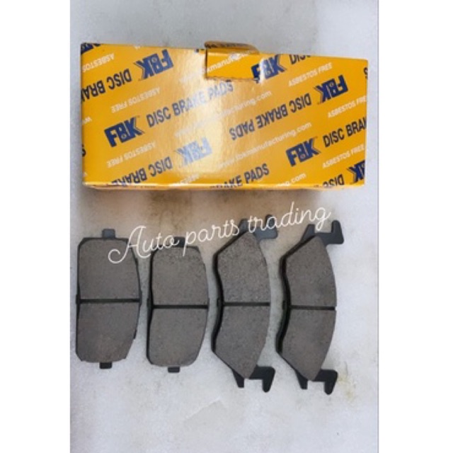 TOYOTA COROLLA KE70 WAGON FRONT BRAKE PAD FBK | Shopee Malaysia