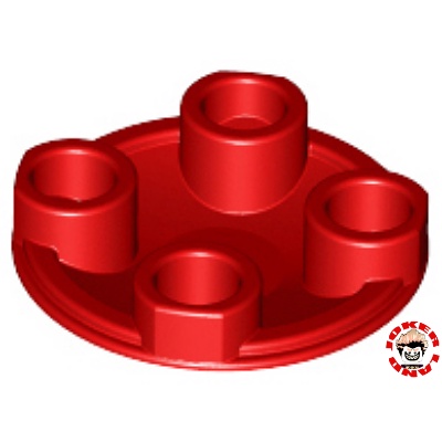 LEGO PART 2654 - PLATE, ROUND 2 X 2 w ROUNDED BOTTOM (BOAT STUD ...