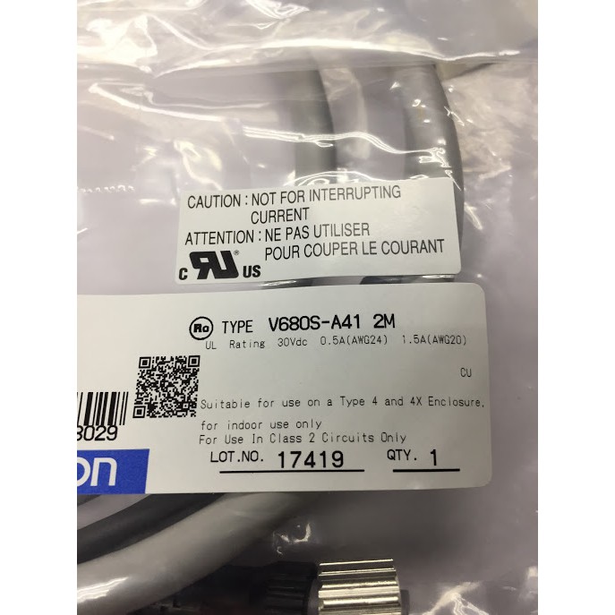 OMRON RFID CABLE V680S-A41 2M | Shopee Malaysia