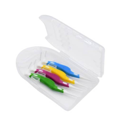 Braces Interdental brush braces small brush floss head 4pcs/box *READY ...