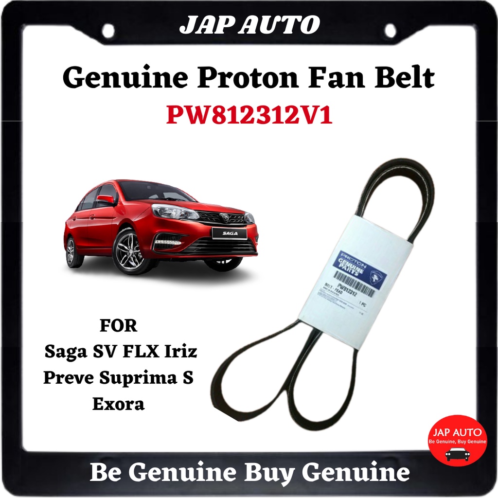 Genuine Proton Fead Belt / Fan Belt - Saga SV FLX Iriz Preve Suprima S ...