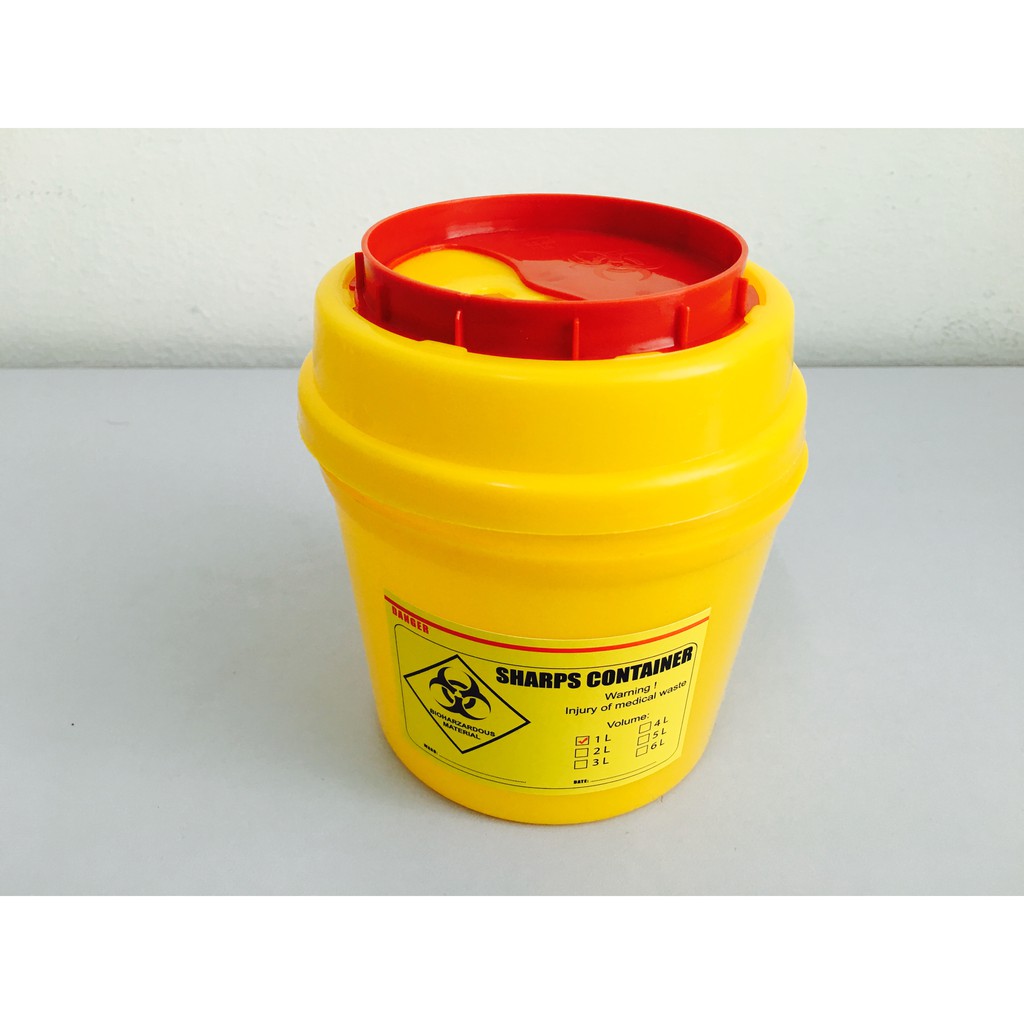CLINICAL WASTE 1L ( TONG KUNING ) | Shopee Malaysia