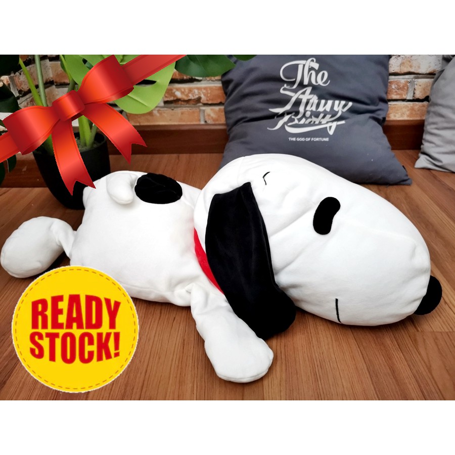 Snoopy Squishy Super Soft 60CM Big Lying Down Plush Toy | Shopee Malaysia