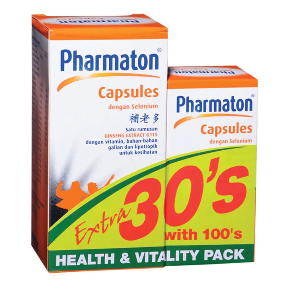 Pharmaton Capsules (30s / 100s / 100 + 30s) | Shopee Malaysia