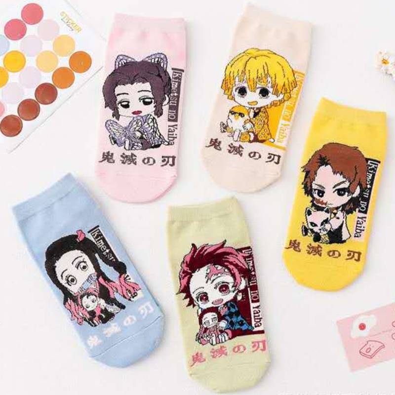 Anime Demon Slayer Kimetsu No Yaiba Spring Autumn Fashion Women Cotton ...