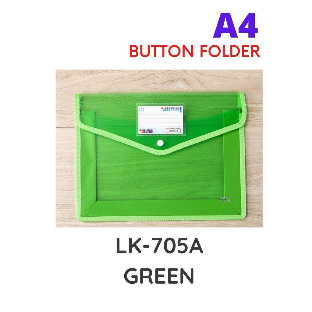 [ LOMBOK ] A4 BUTTON FOLDER WITH EXPANDING BASE (VERTICAL/HORIZONTAL) LK-705A / LK-704A | Shopee ...