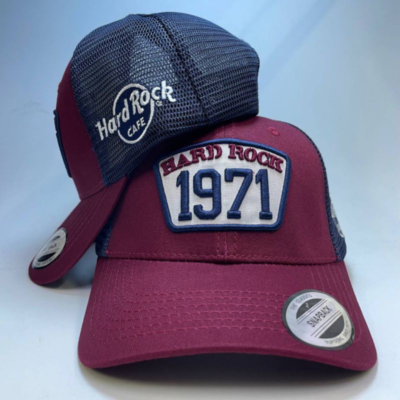 NEW cap hard rock 1971 topi lelaki hardrock New York Bali London Tokyo ...