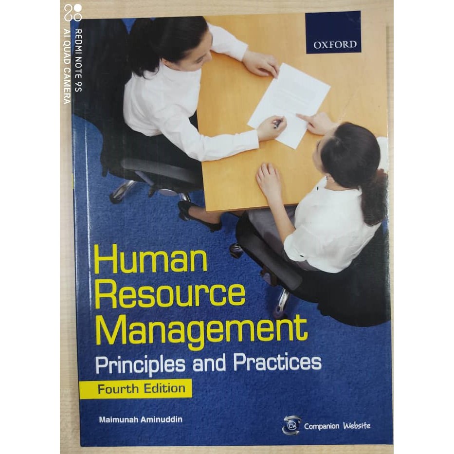 HUMAN RESOURCE MANAGEMENT: PRINCIPLES & PRACTICE 4ED (USED) | Shopee Malaysia