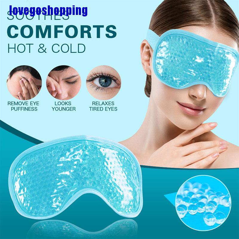 Gel Eye Mask Cold Pack Warm Hot Heat Ice Cool Compress Soothing Tired Eyes Pad Shopee Malaysia