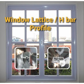 Aluminium Window Lattice / H bar Profile | Shopee Malaysia