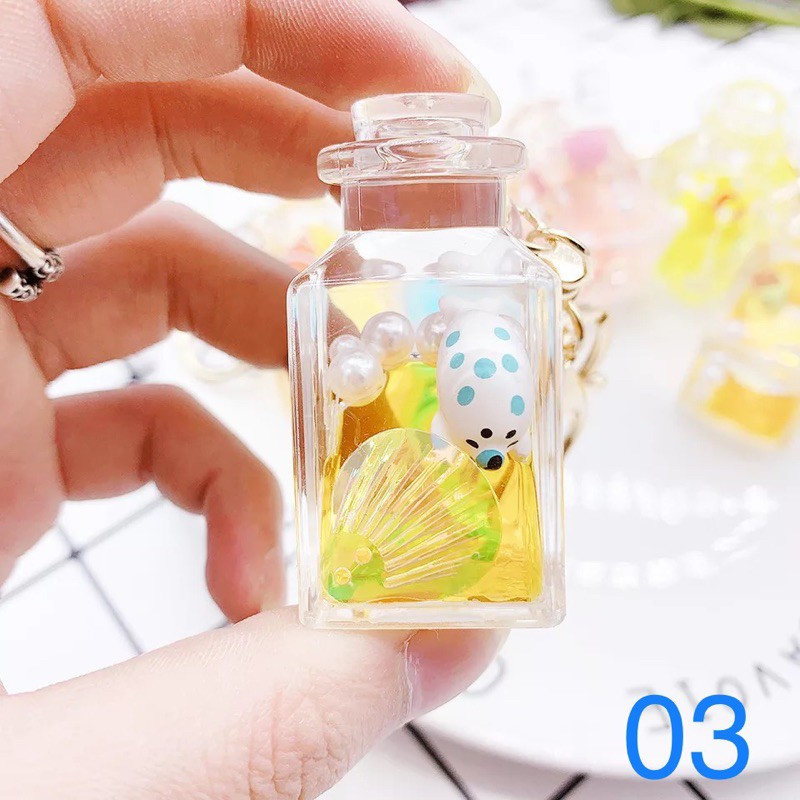 【READY STOCK】Aquatic Creatures Keychain Marine Life Creative Ocean ...