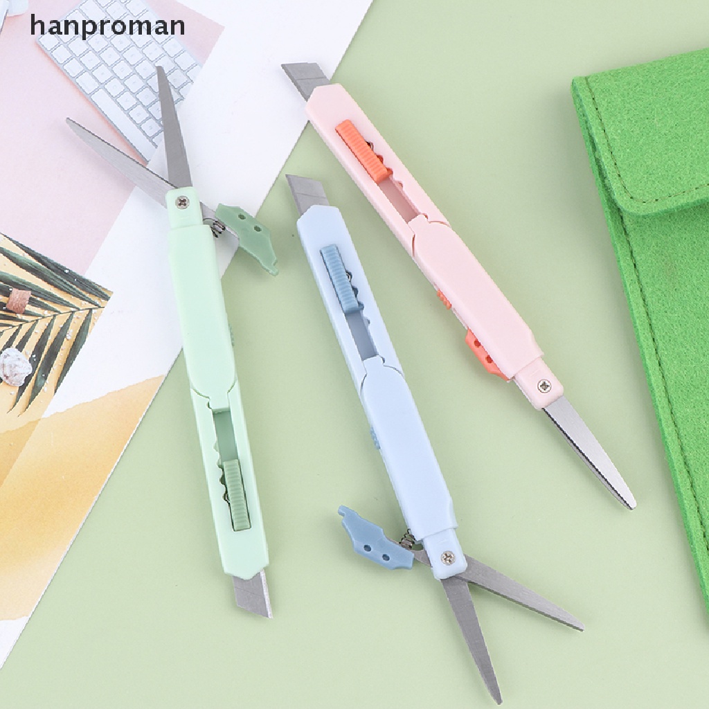 hanproman> 2 In 1 Color Portable Multifunctional Paper Cutter Cutting ...