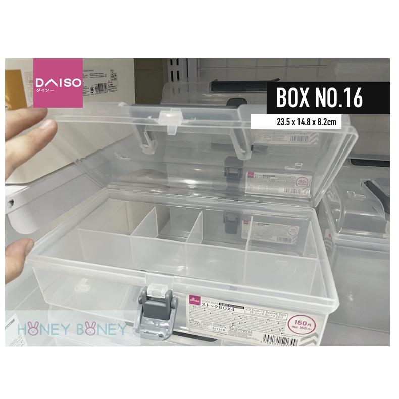 Daiso Storage Box Multipurpose Box | Shopee Malaysia