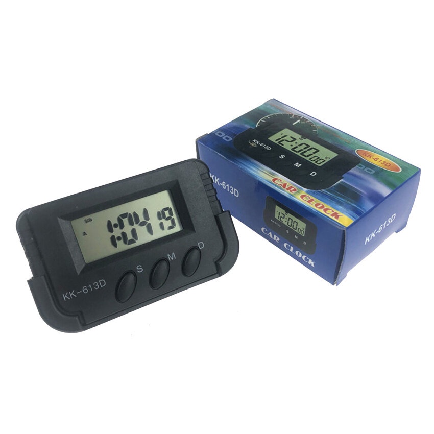 Electronic digital Car clock automobile mini vehicle Watch Kenko 613d ...