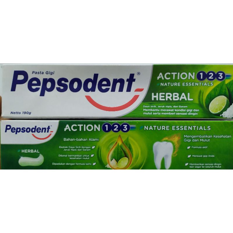 Pepsodent herbal 190 gram Toothpaste | Shopee Malaysia