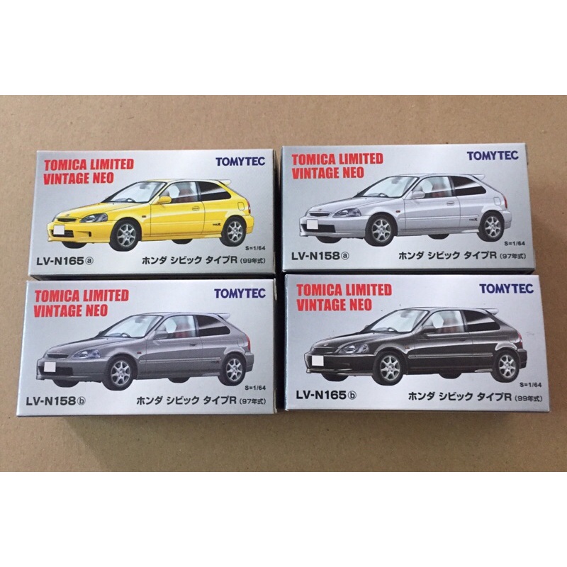 Tomica Limited Vintage NEO Tomytec Honda Civic Type R LV-N165 / LV-N158 | Shopee Malaysia