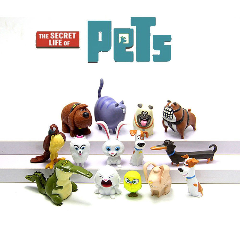 The Secret Life Of Pets Max Snowball Duke Chloe Gidget Action Figure ...