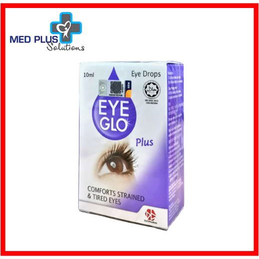 Eye Glo Plus Eye Drops 10ml (PURPLE) (EXP: 7/2025) | Shopee Malaysia
