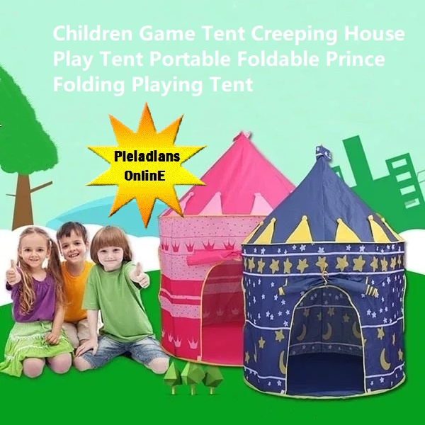 HOMIEE Children Game TT Creeping House Play Tent Portable Foldable ...