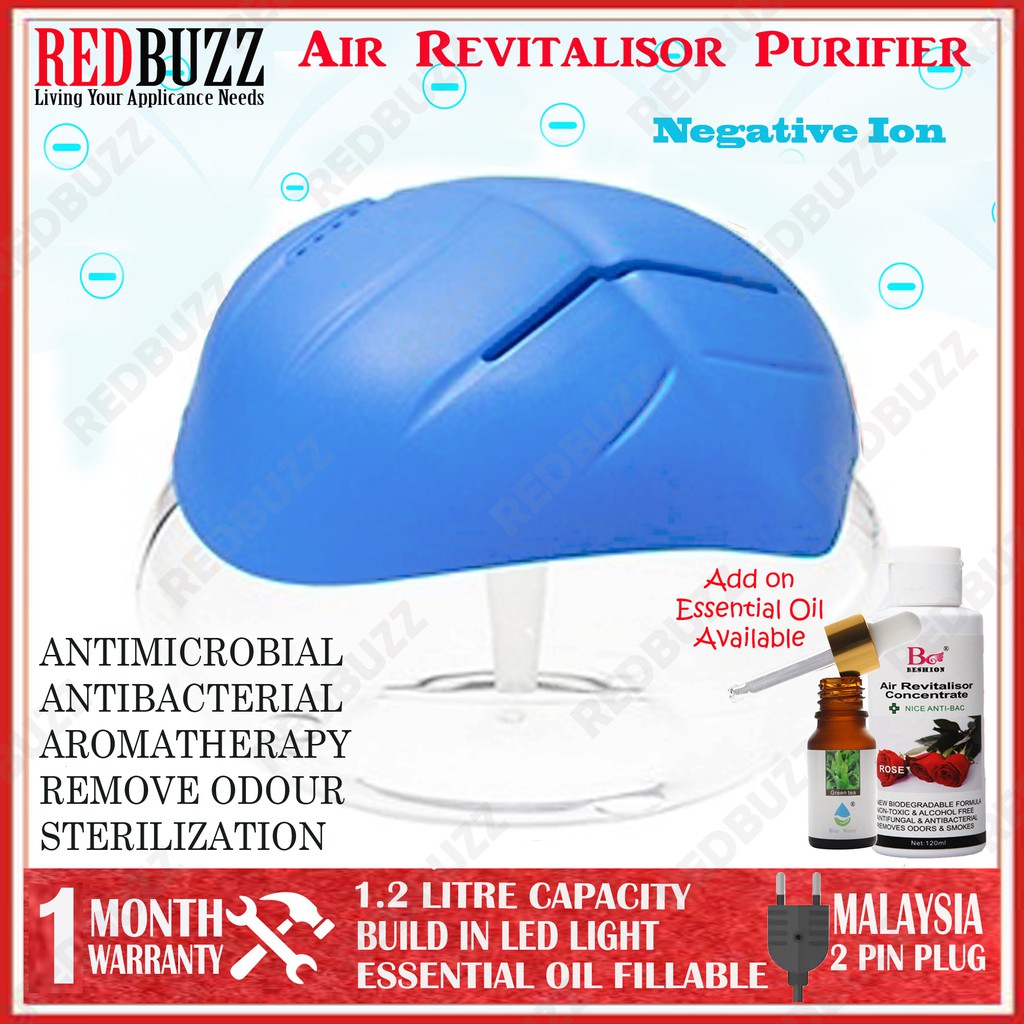 REDBUZZ Water Air Purifier Water Air Revitalisor Air Purifier, Aroma ...