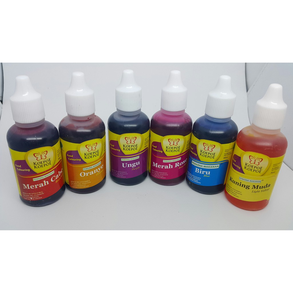 Koepoe Koepoe Food Coloring 30ml | Shopee Malaysia