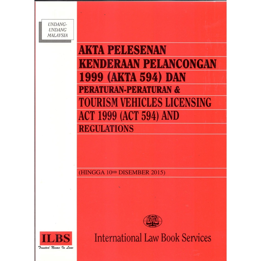 akta pelesenan kenderaan pelancongan | Shopee Malaysia