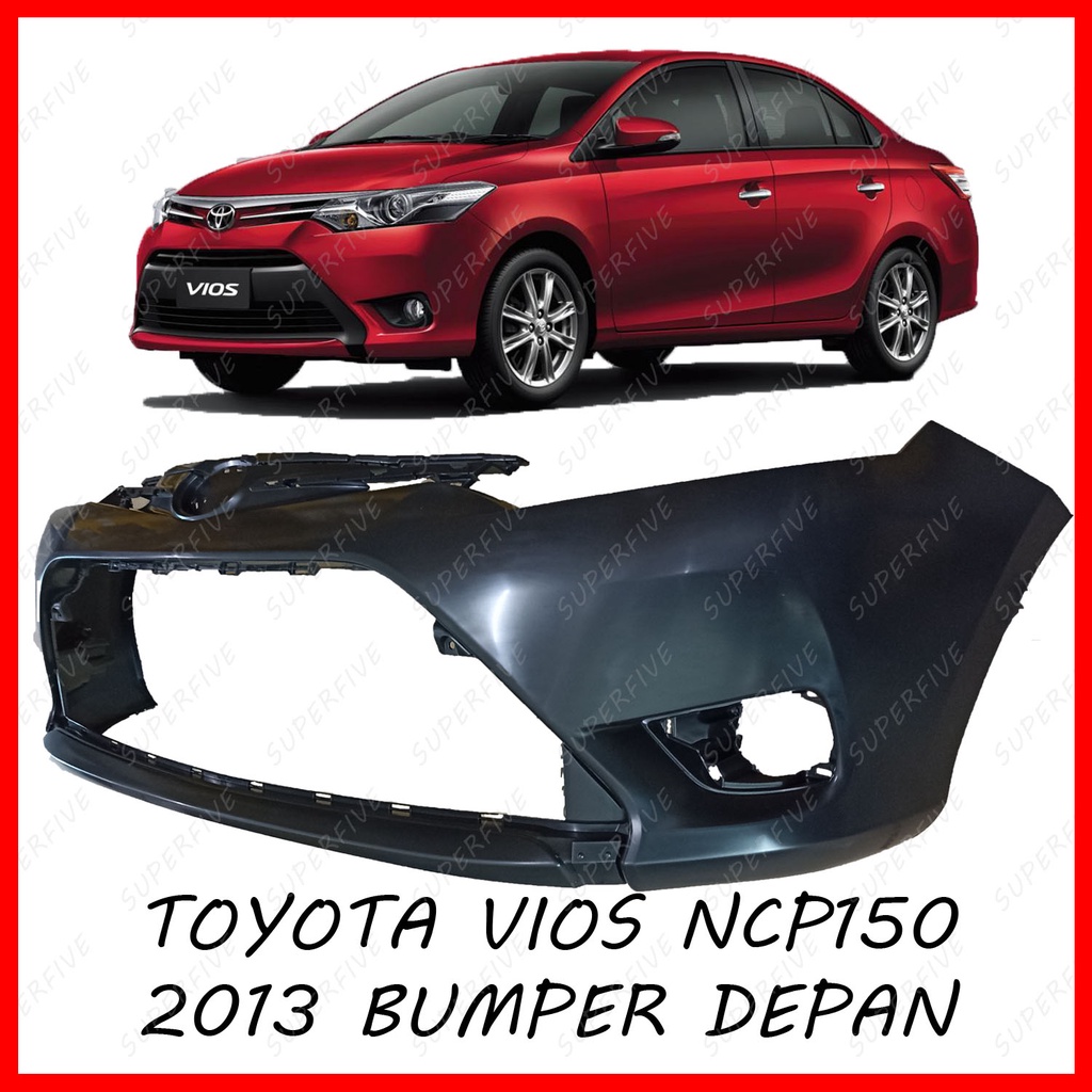 TOYOTA VIOS NCP150 (2013 - 2017) FRONT BUMPER / BUMPER DEPAN | Shopee ...