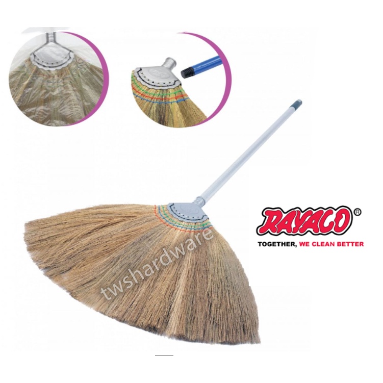 RAYACO HOUSEHOLD PLASTIC PADDY ORIENTAL BROOM -Broom/ PENYAPU PLUS ...
