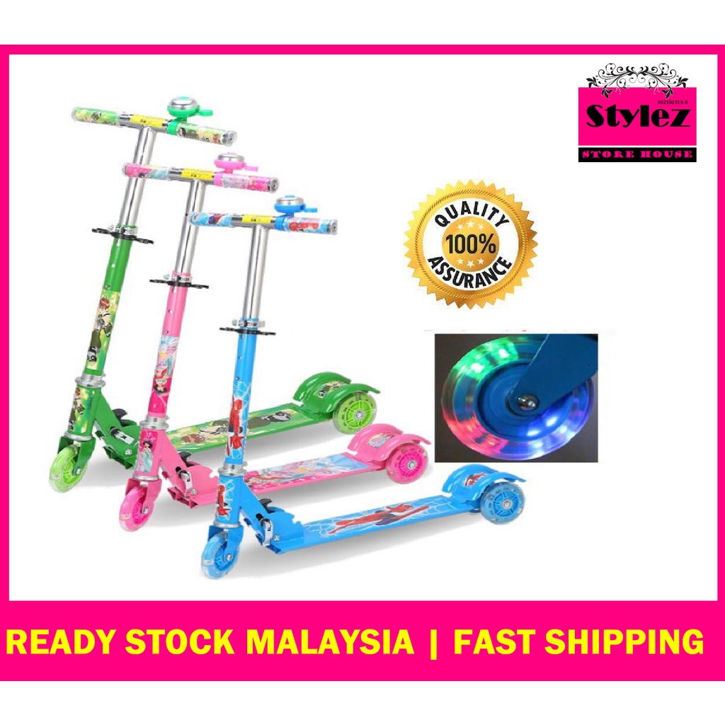 Kids Scooter Skuter Kids Scooter for Kids Skuter Budak Foldable ...