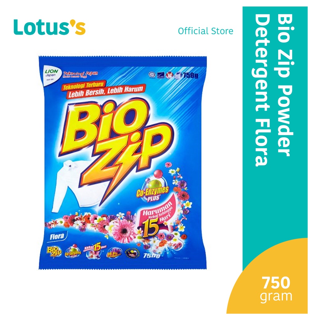 Bio Zip PWD Det Floral (800g) | Shopee Malaysia