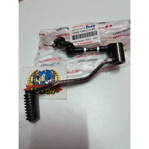 Kawasaki ZX150 KRR RR150 Gear Lever Gear Pedal Assy | Shopee Malaysia