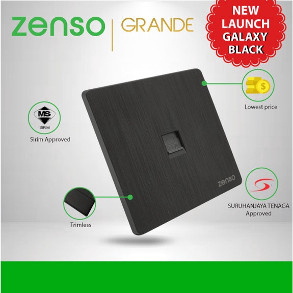 [Ready Stock][SIRIM] ZENSO Switch - Grande Galaxy Black Switches ...