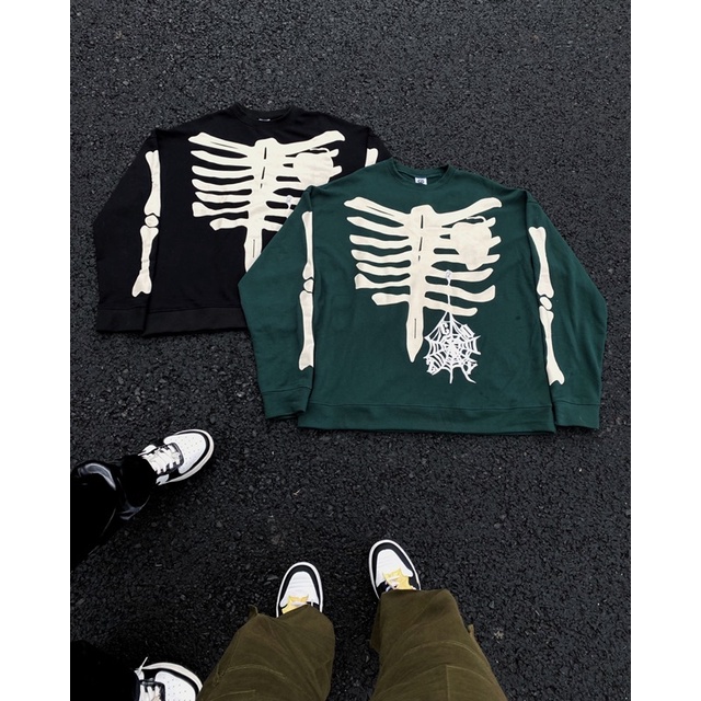 Cz SKELETON SWEATER (Sweatshirt) | Shopee Malaysia