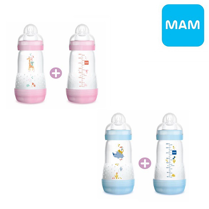 MAM Easy Start Anti-Colic Bottle 260ml (Twin Pack) | Shopee Malaysia