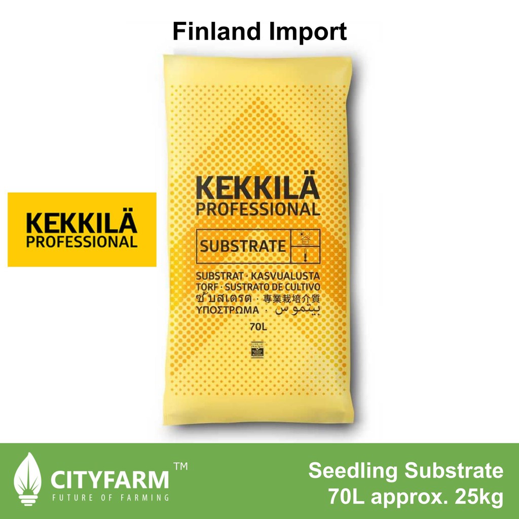Kekkila Prefessional Seedling Substrates Sphagnum Peat (70L, approx ...