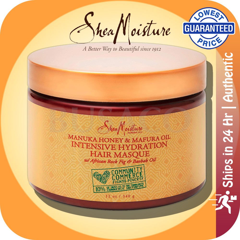 🔥In Stock🔥 340g | Shea Moisture Intensive Hydration Hair Masque ...