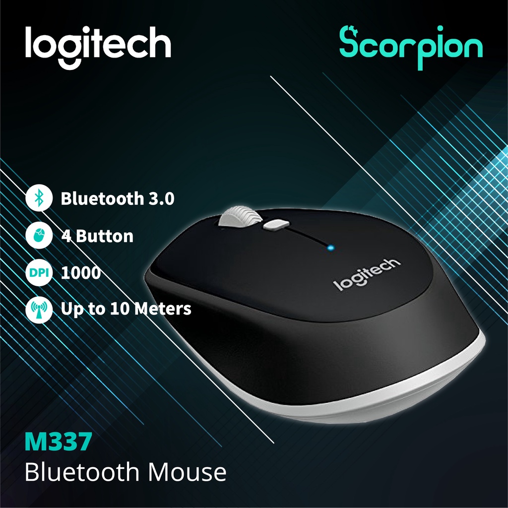 Logitech M337 Bluetooth Wireless Mouse | Shopee Malaysia