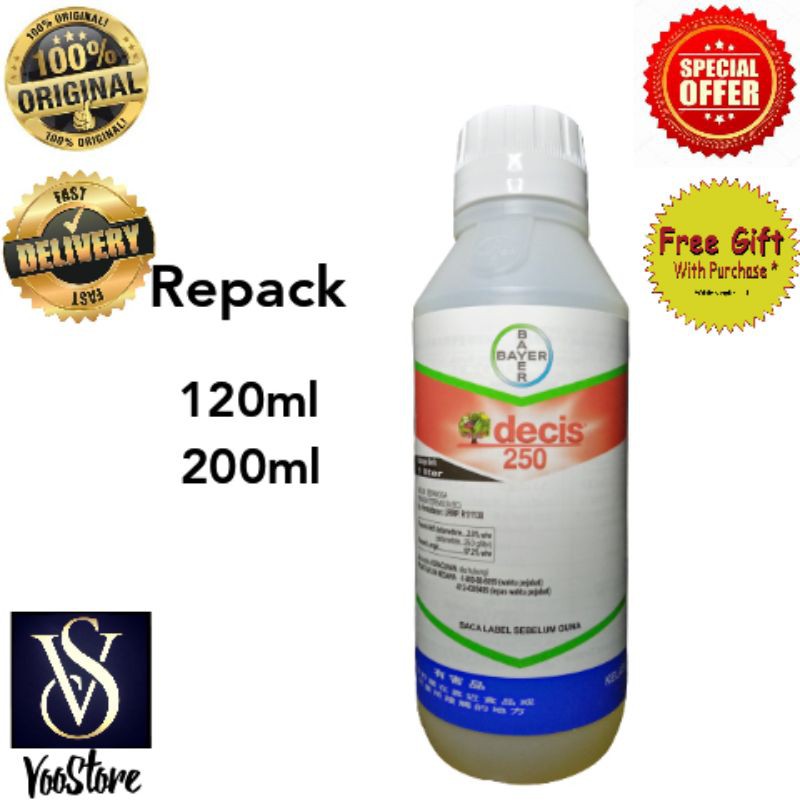Decis 250. Racun serangga. Repack | Shopee Malaysia