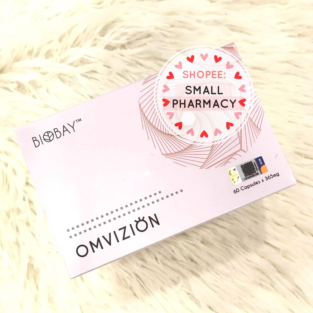 [+ FREEGIFT] BIOBAY Omvizion 60s 443898 | Marigold Flower + Carrot Root + Bilberry + Fish Oil ...