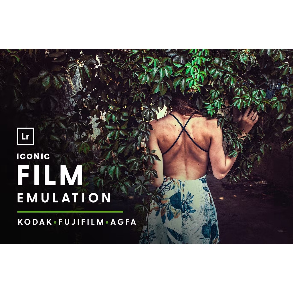 Iconic Film Emulation Lightroom Presets // Kodak x Fujifilm x AGFA ...