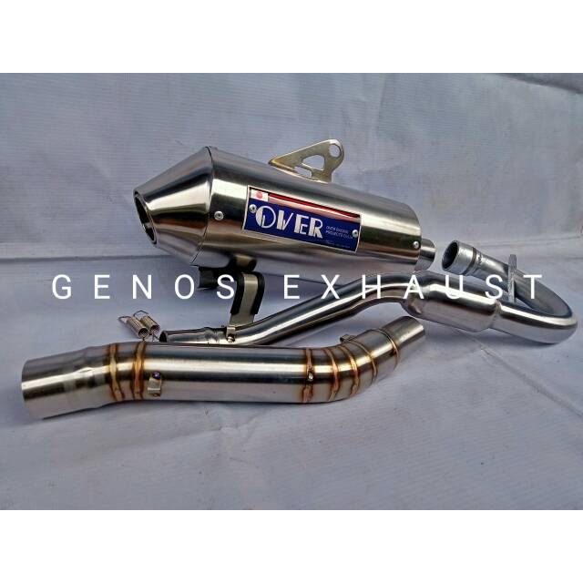 MESIN Over Racing Exhaust Japan KLX S G L BF SE CRF 150L Dtracker Old ...