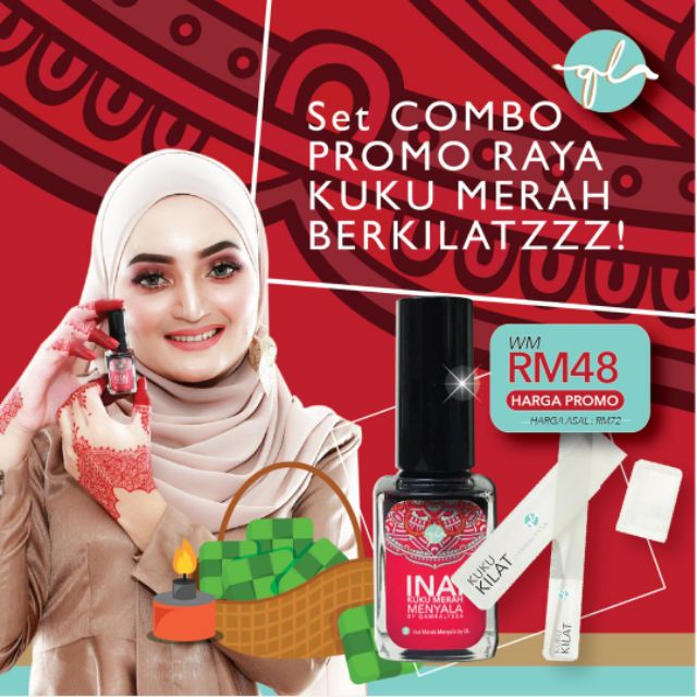 INAI VIRAL + KUKU BERKILAT ( PROMO RAYA!) | Shopee Malaysia