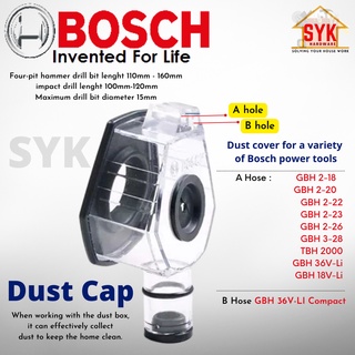 SYK BOSCH GDE 24 Professional Dust Cap Dust Collector Extractor For ...