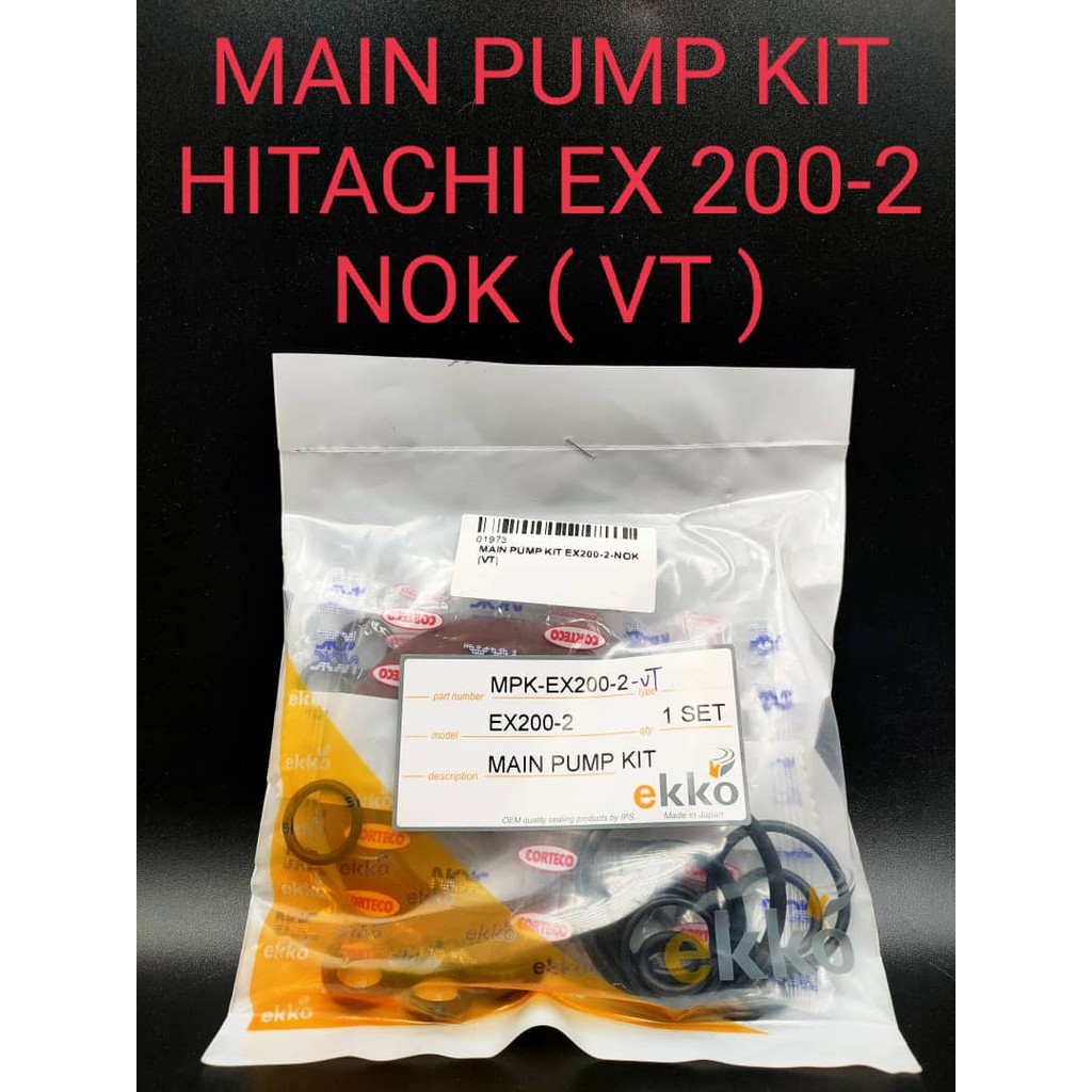 MAIN PUMP KIT HITACHI EX 200-2 - NOK ( VT ) | Shopee Malaysia