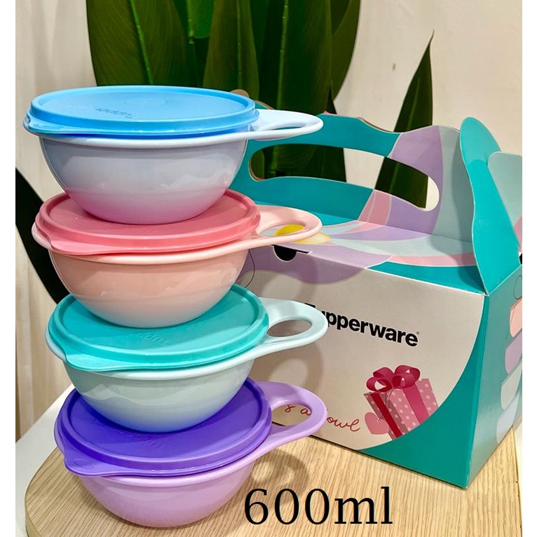 *New*Tupperware Mini That's A Bowl Thats A Bowl 600ml 4pcs with Gift ...