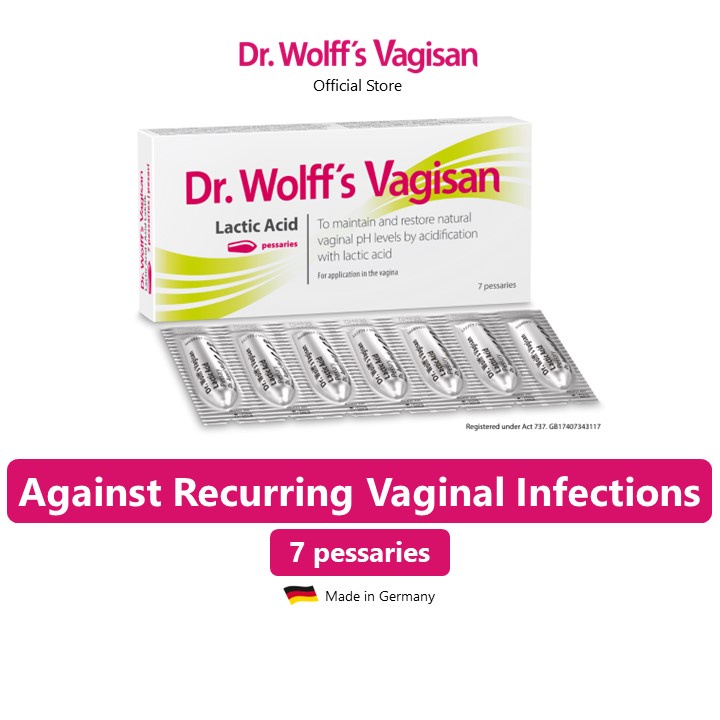 Dr. Wolff's Vagisan Lactic Acid Helps To Prevent Recurring Vaginal ...